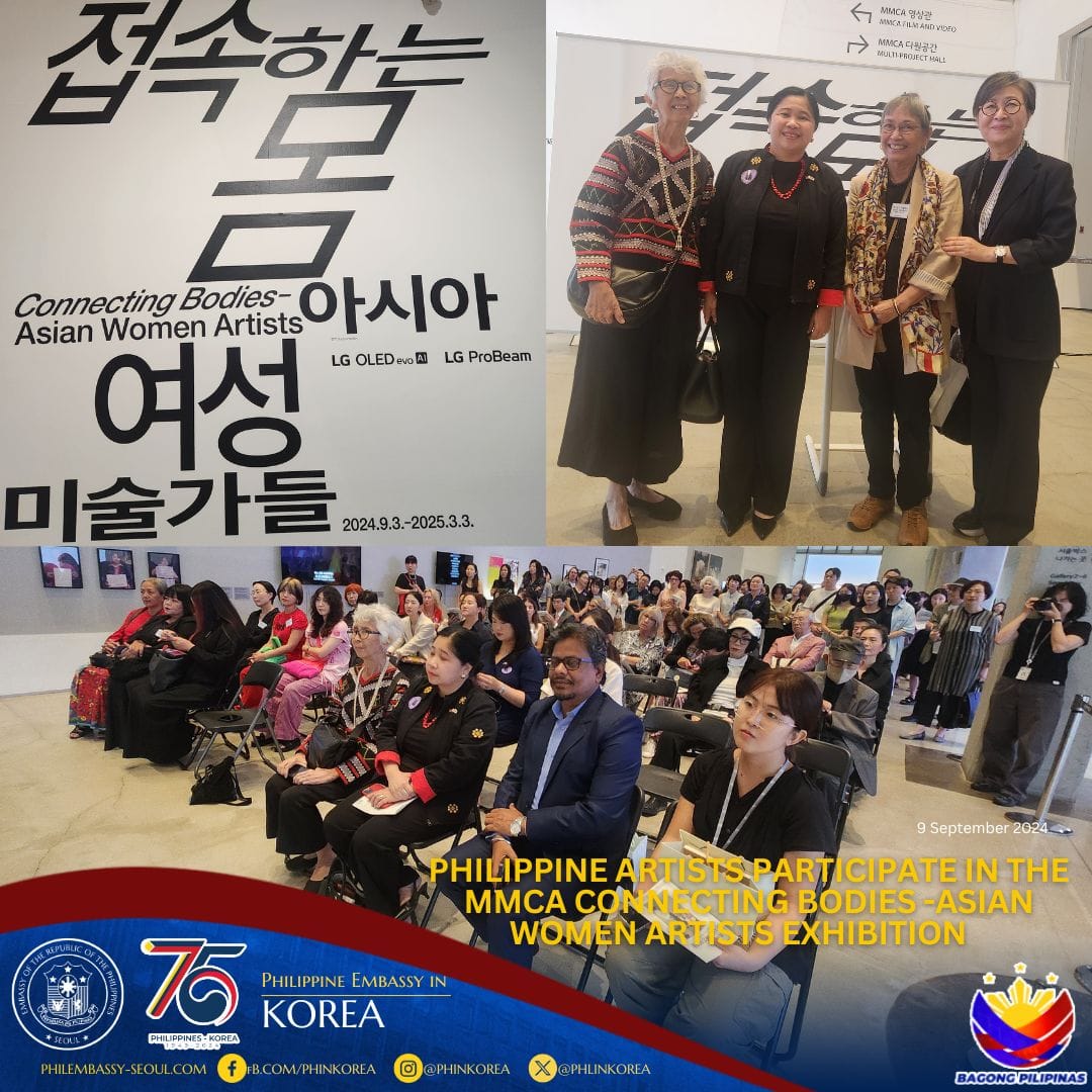 PHILIPPINE ARTISTS PARTICIPATE IN THE MMCA CONNECTING BODIES - ASIAN WOMEN ARTISTS EXHIBITION ...